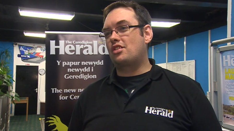 Ceredigion Herald editor Thomas Sinclair loses court appeal - BBC News
