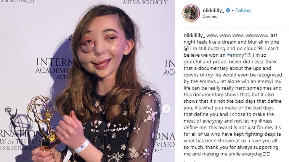 Nikki Lilly: YouTube campaigner wins International Emmy Kids Award for ...