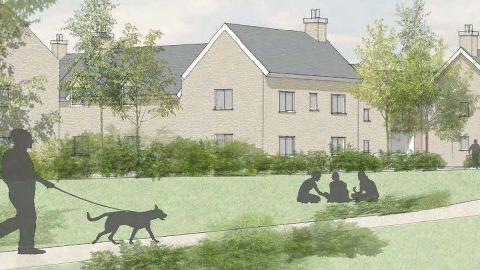 Alderton homes approved despite community concerns - BBC News