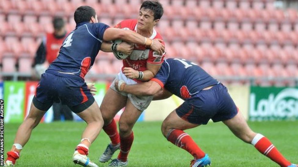 Michael Channing: Wales and Broncos centre forced to retire - BBC Sport