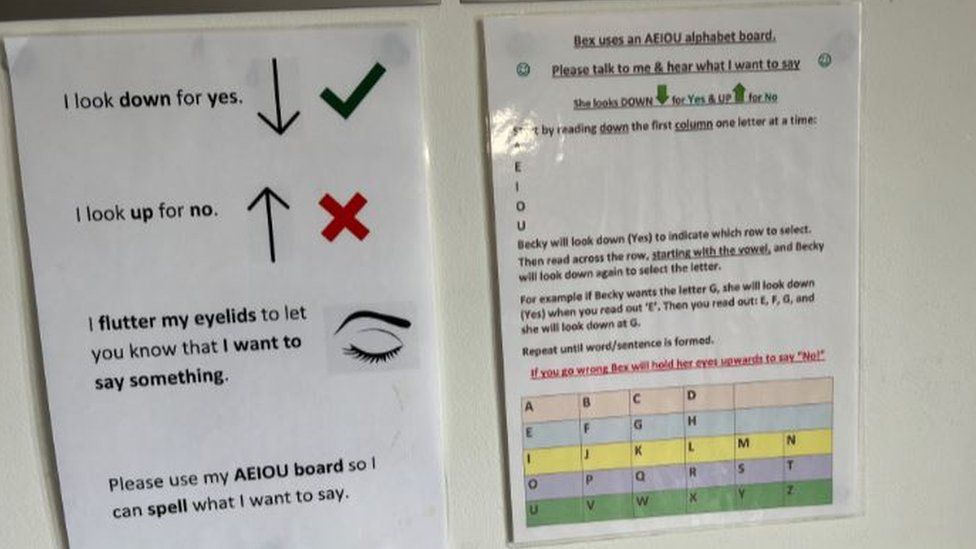 Woman calls for more awareness of communication needs - BBC News