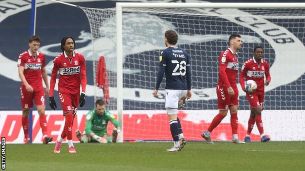Millwall 1-0 Middlesbrough: Lions win dents Boro play-off hopes - BBC Sport