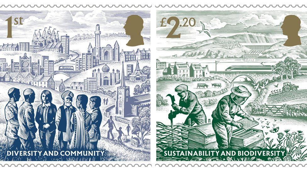 Royal Mail releases new stamps for King's coronation - BBC Newsround