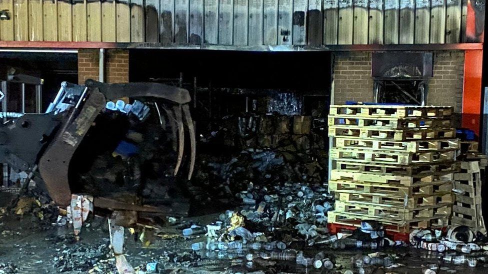 Totnes: Fire investigation being carried out at industrial estate - BBC ...
