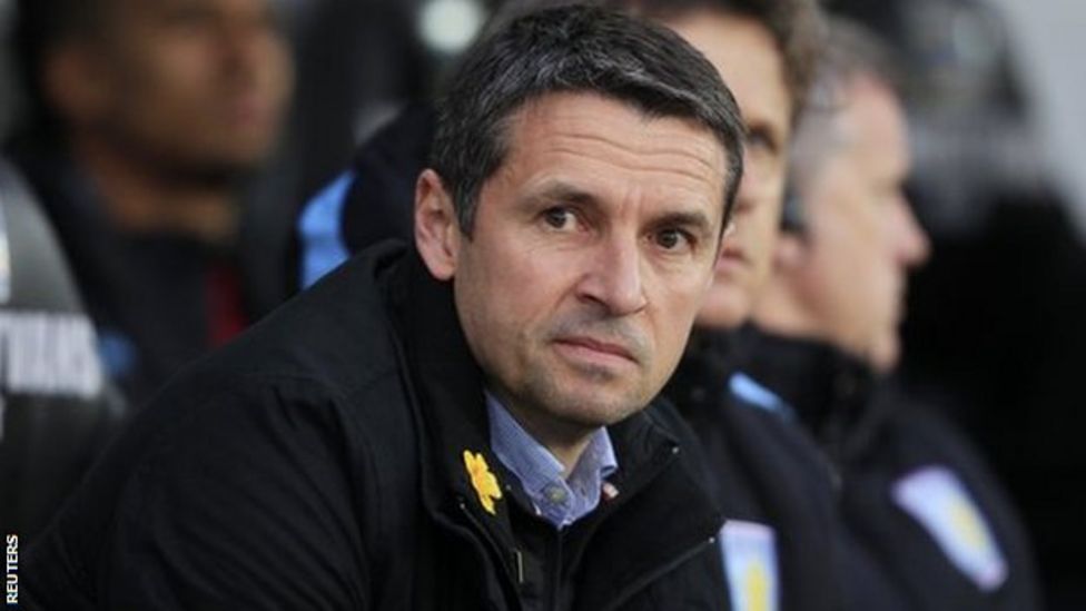 Remi Garde: Aston Villa manager leaves after 147 days in charge - BBC Sport