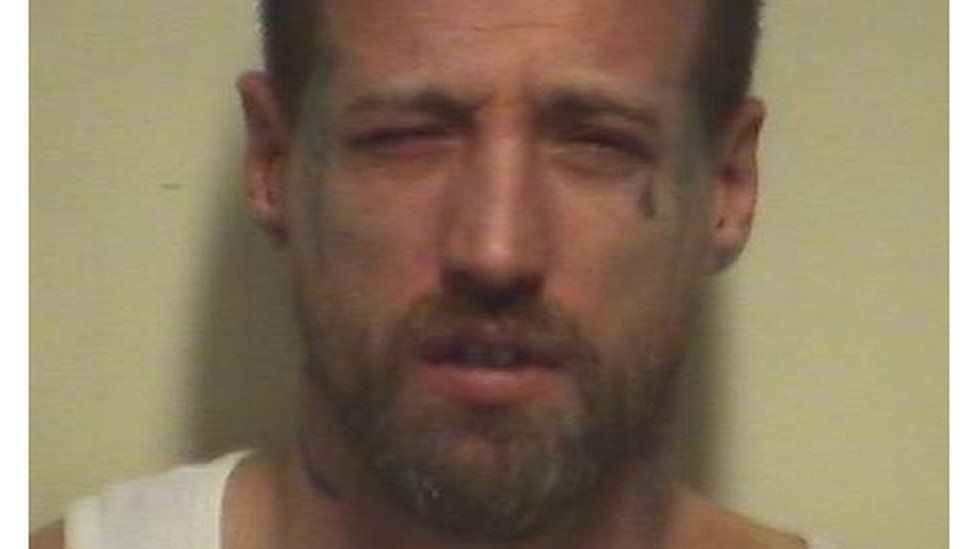 Simon Priest jailed for attacking two police officers - BBC News