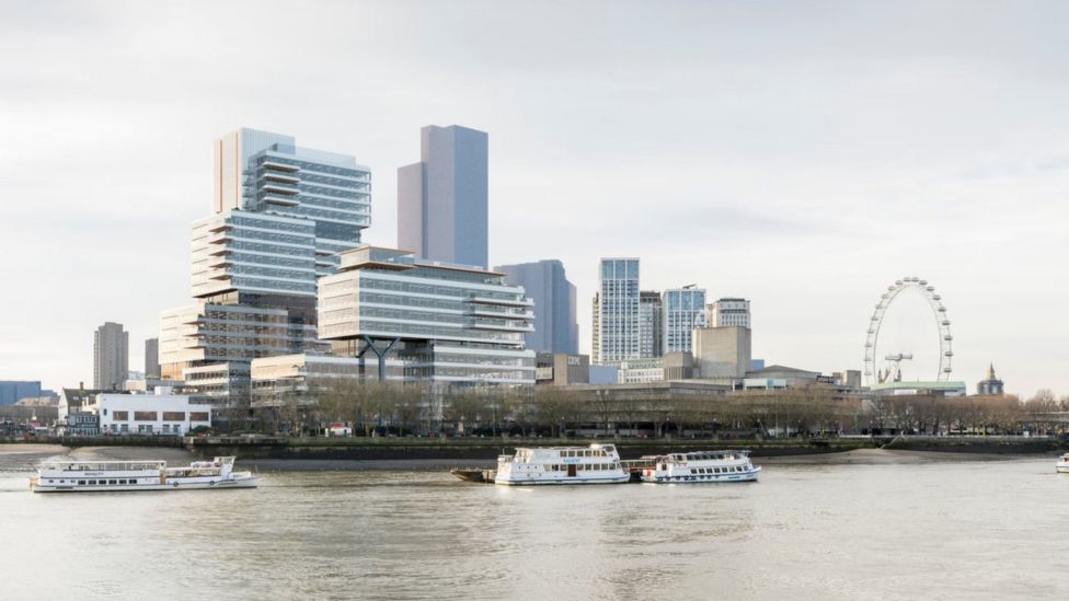 Mayor approves skyscraper for London's South Bank - BBC News