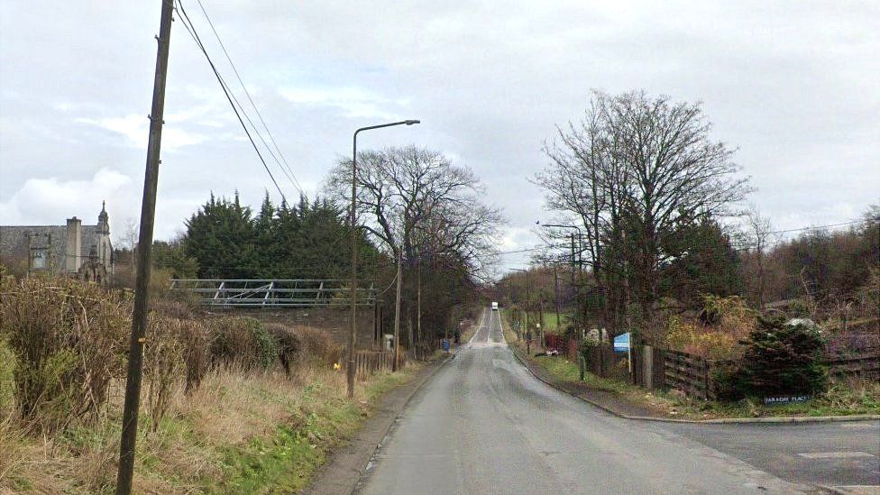 Biker who died on Addiewell road is named - BBC News