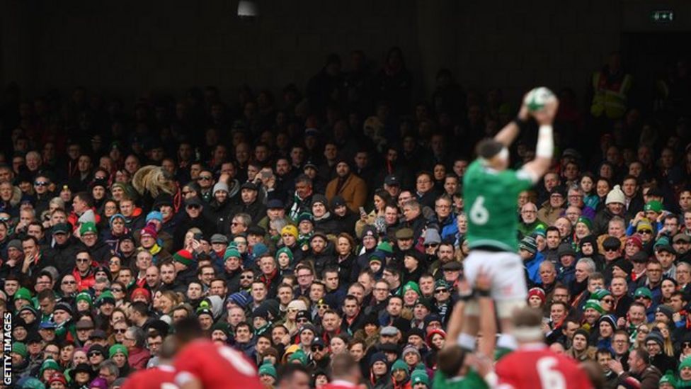 Six Nations: Irish stadium crowd restrictions ended - BBC Sport