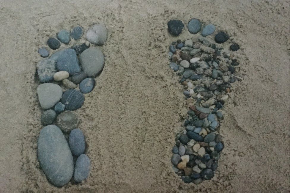 Your pictures: Footprints - BBC News