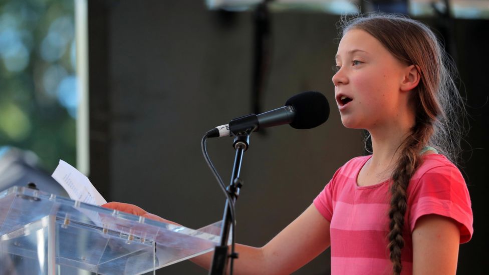 Greta Thunberg: Climate change activist's 'How dare you' message to ...