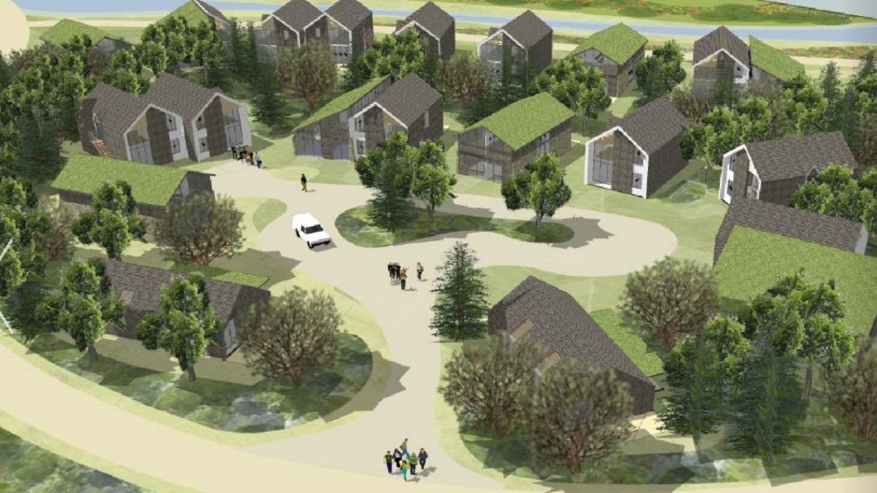 £120m Anglesey holiday village plan go-ahead - BBC News