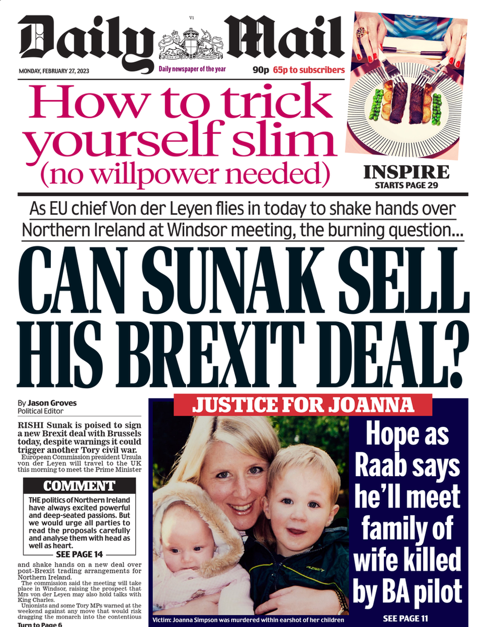 Sunak to meet EU chief on Brexit deal and 'Italy tragedy' - BBC News