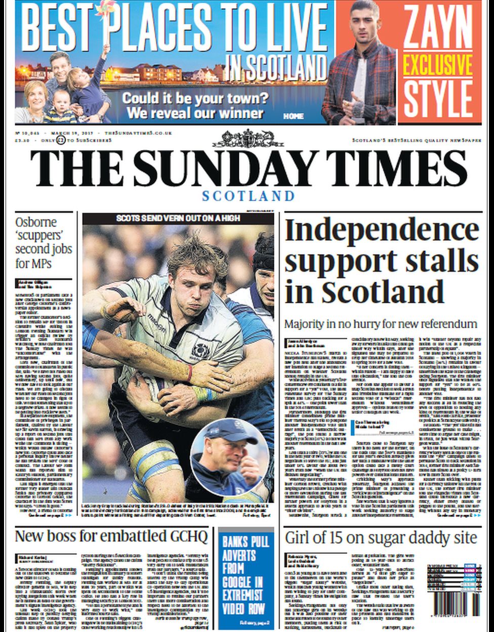 Scotland's papers: Sturgeon's vow and Ryder Cup 'terror threat' - BBC News
