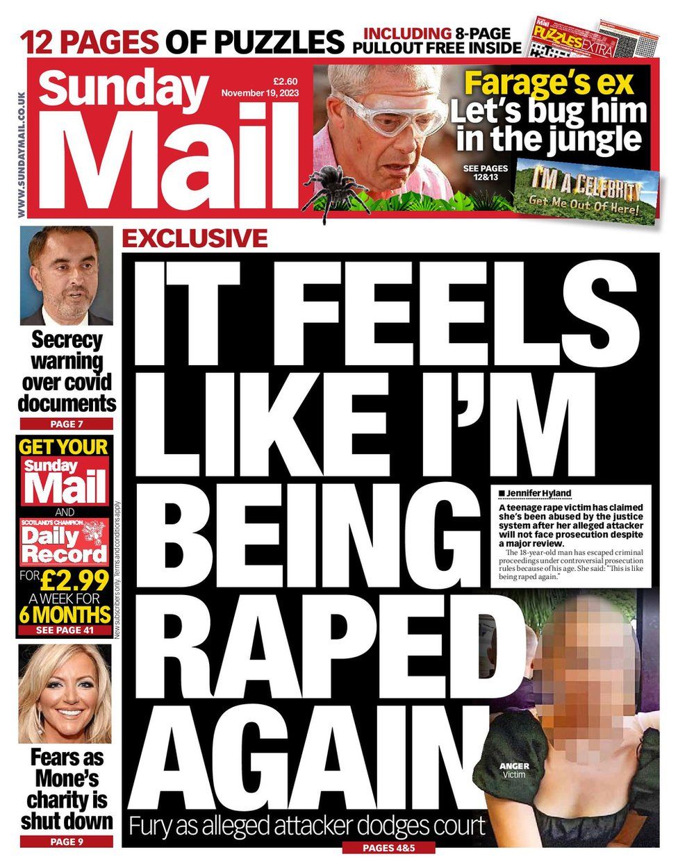 Scotland's papers: 'Hospital blunders' and 'minister for arrogance ...