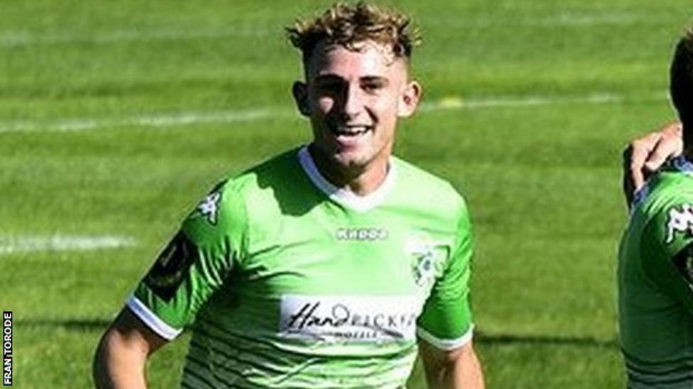 Will Fazakerley: Guernsey FC top scorer dislocates shoulder in Herne ...