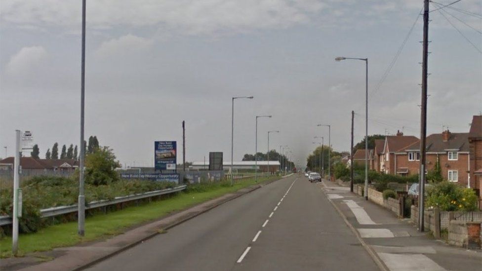 Harworth: Two horses die in crash with car - BBC News