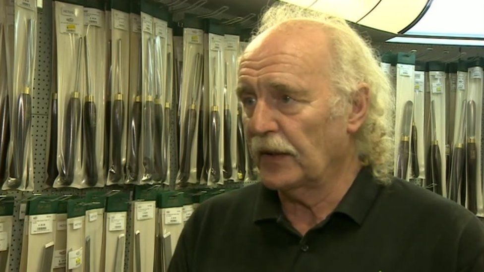 Cumbrian craft tools fall foul of new knife law - BBC News
