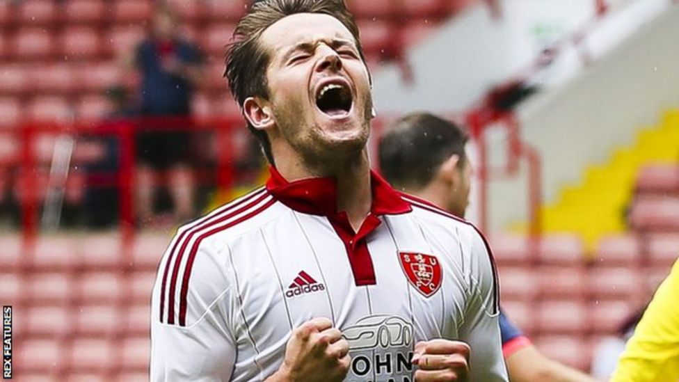 Marc McNulty: Portsmouth sign Sheffield United striker on loan - BBC Sport