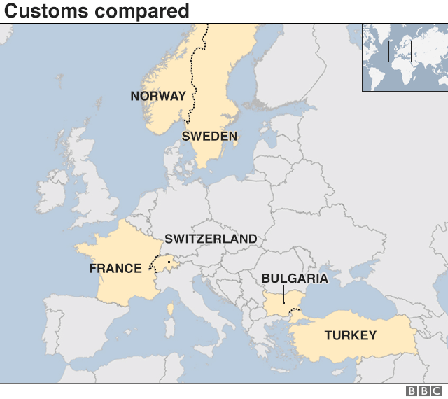 Brexit: What can UK learn from other external EU borders? - BBC News