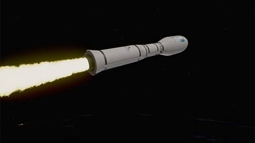Europe's Vega rocket crashes back to Earth - BBC News