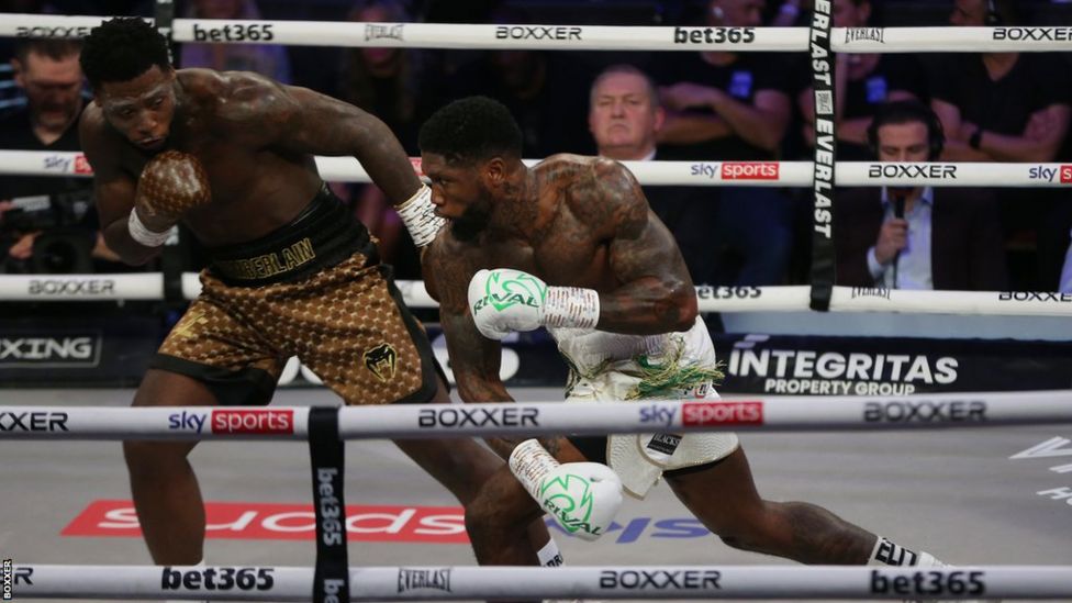 Isaac Chamberlain outsmarts Mikael Lawal to become British ...