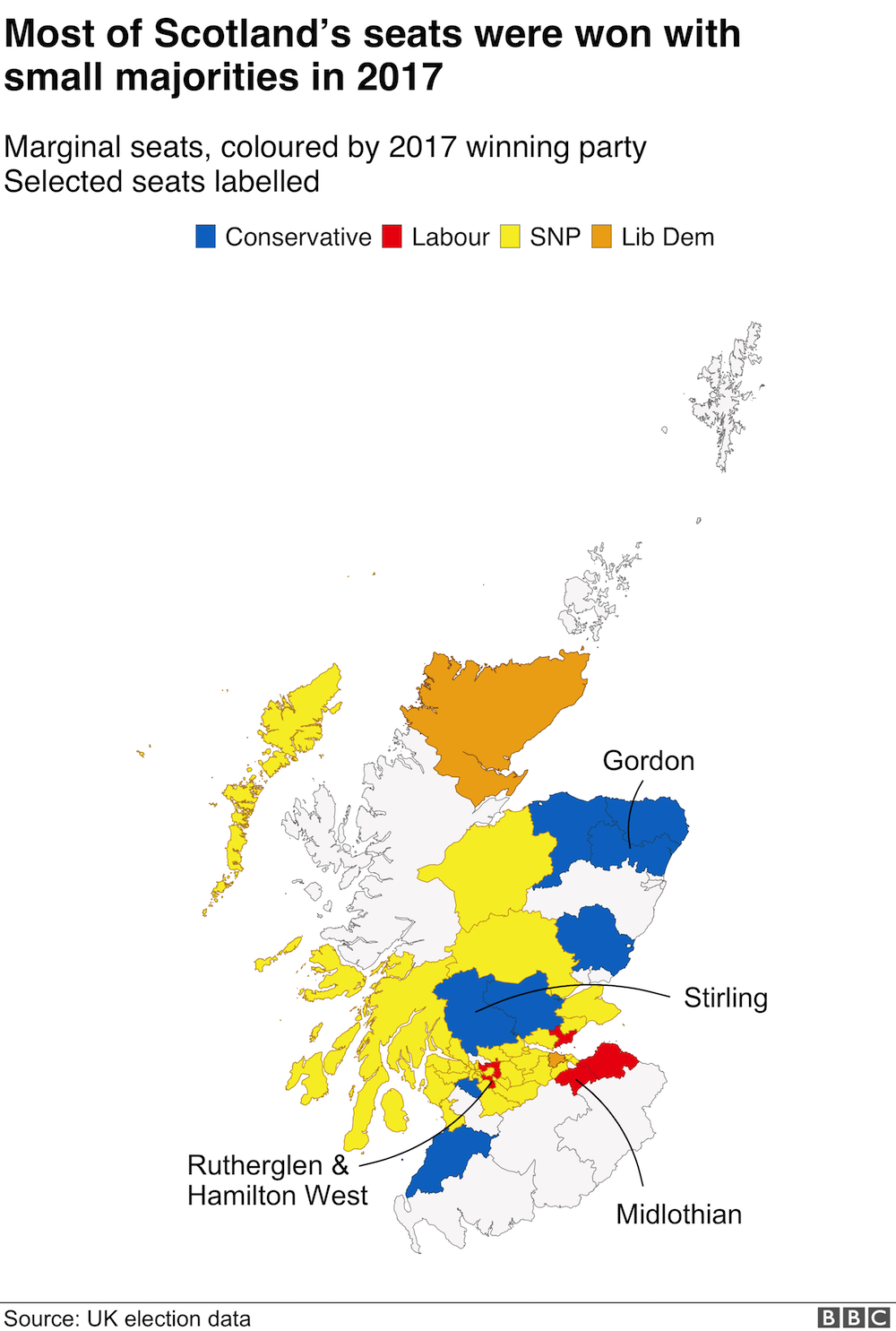 Marginal seats 2019: Where are the seats that could turn the election ...