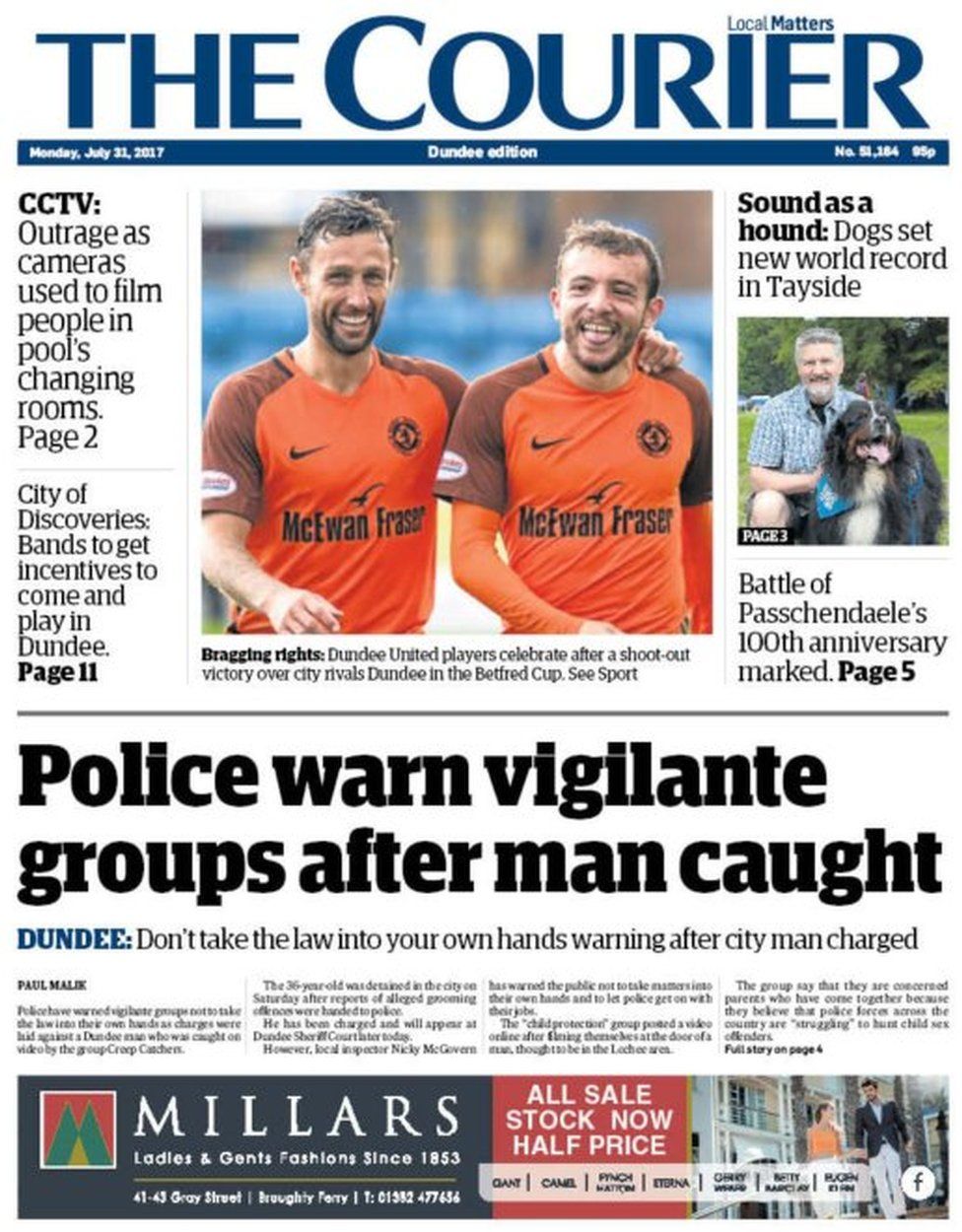 Scotland's papers: 'Sailors on the rampage' - BBC News