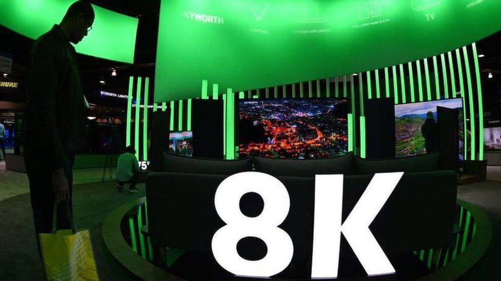 New video format 'halves data use of 4K and 8K TVs' - BBC News