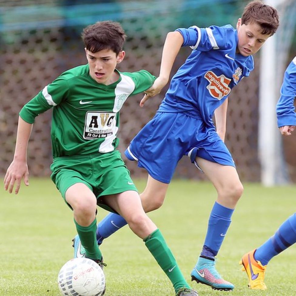 Photos from football's Foyle Cup - BBC Sport