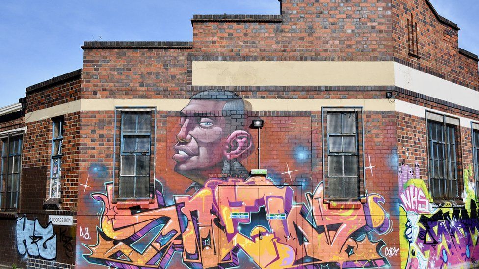 How Digbeth gave a home to graffiti and street art - BBC News