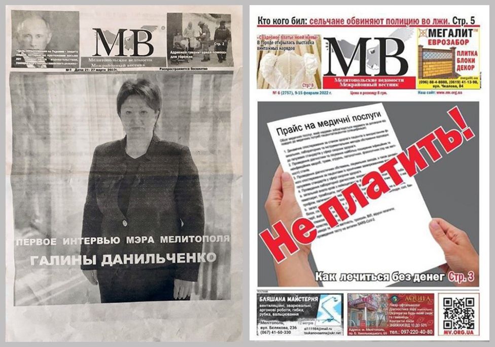 Ukraine war: How Russia replaces Ukrainian media with its own - BBC News