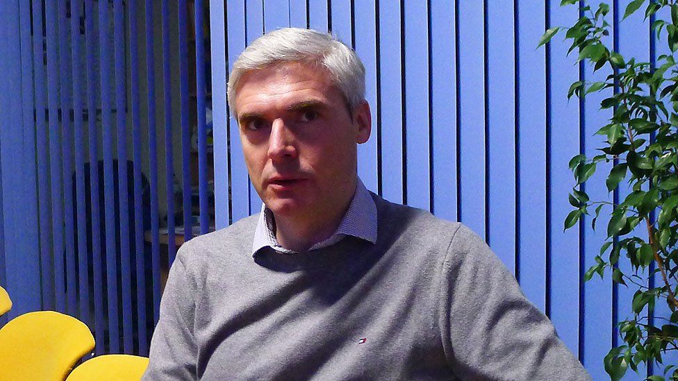 The challenges of running a business in Ukraine's second city - BBC News