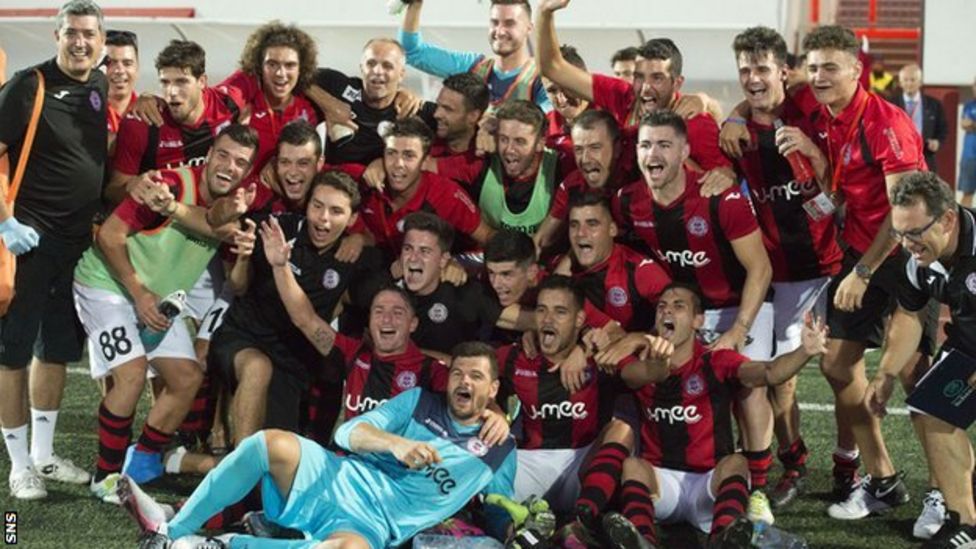 Lincoln Red Imps 1-0 Celtic - BBC Sport