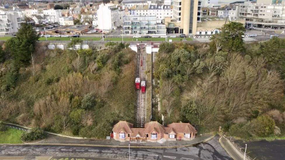 Folkestone Leas Lift: Funicular to reopen as fundraising target reached ...