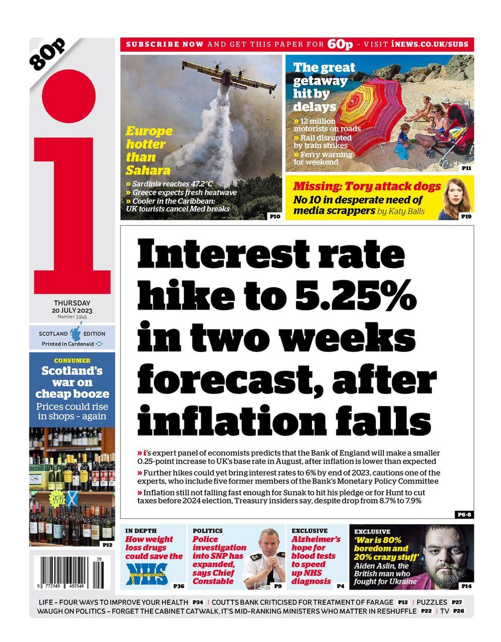 Scotland's papers: SNP probe 'expands' and banks in free speech row ...