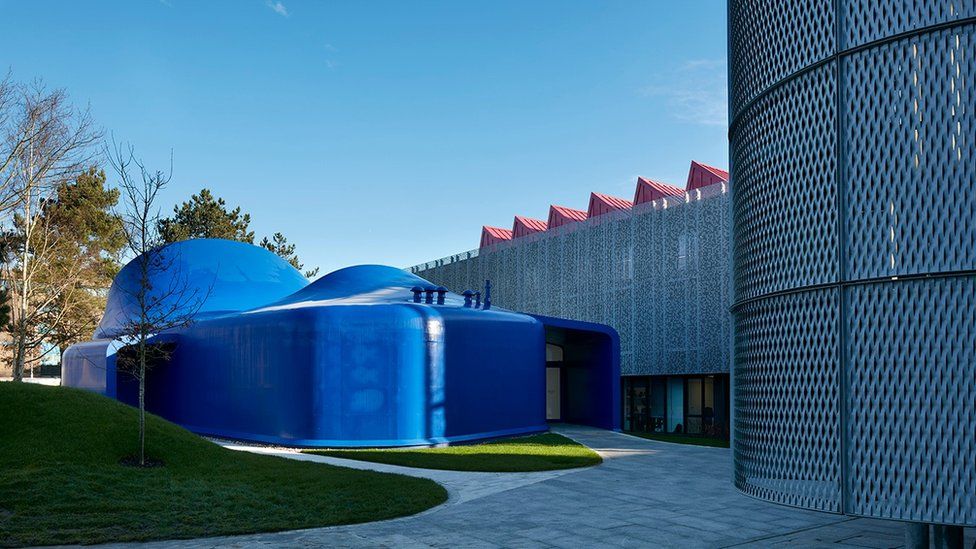 Arts University Bournemouth Sir Peter Cook studio opens - BBC News