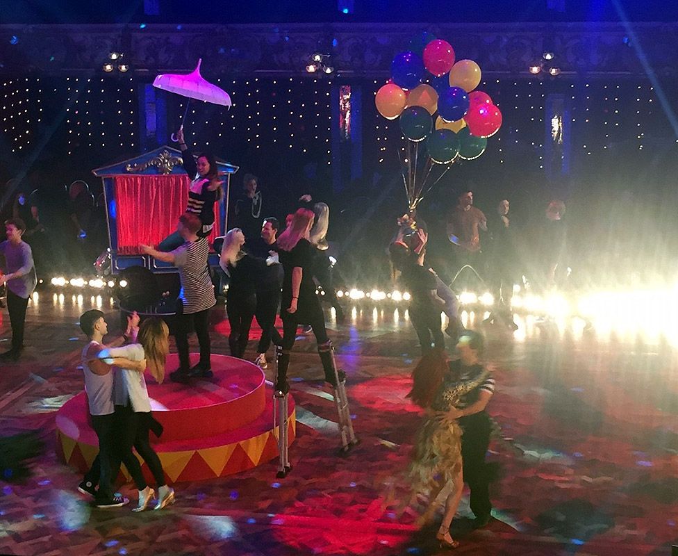 Strictly Come Dancing: Behind the scenes in Blackpool - BBC News