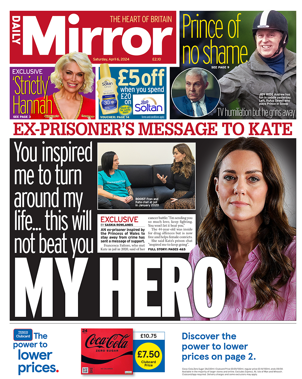 Newspaper headlines: Storm Kathleen 'fury' and ONS 'strike over WFH ...