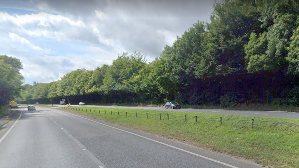 A27 Arundel: Motorist dies in crash with parked police car - BBC News