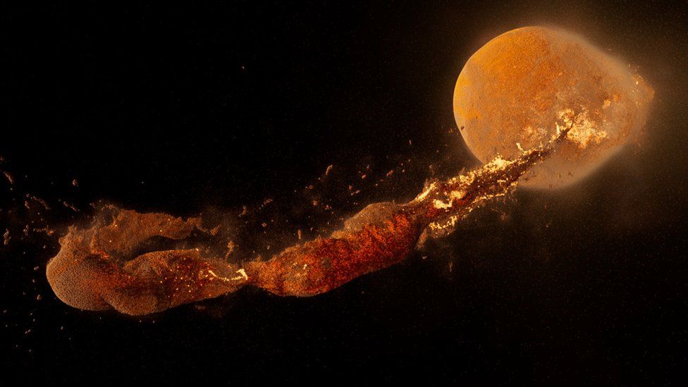 Scientists think they've come up with a new way for how the Moon formed - BBC Newsround
