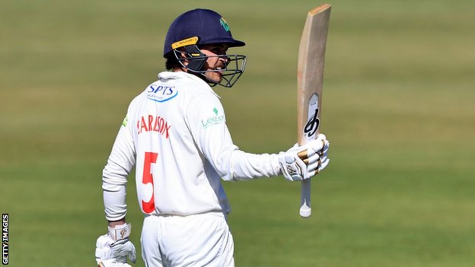 Glamorgan Cricket: David Harrison and Kiran Carlson move up for Cup ...