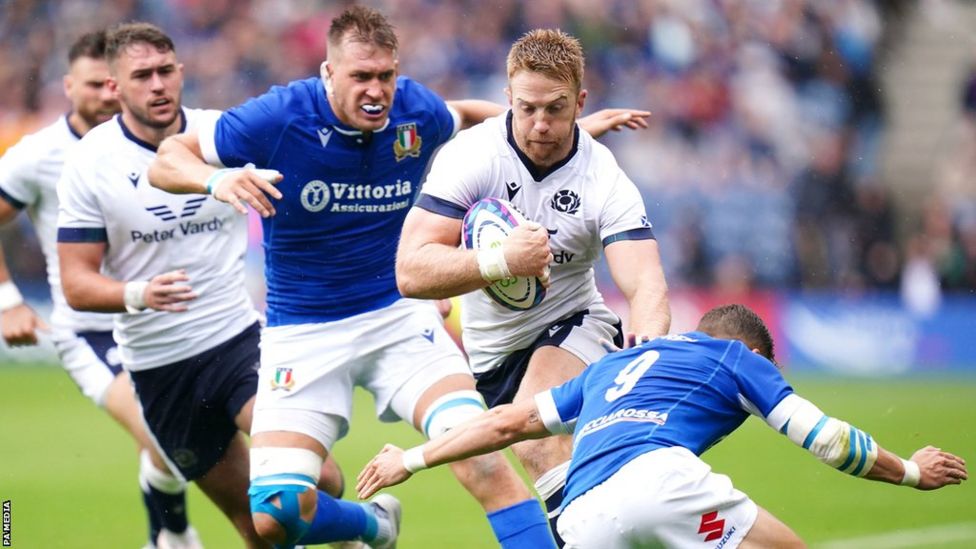 Scotland: Kyle Steyn replaces Darcy Graham for final World Cup warm-up ...