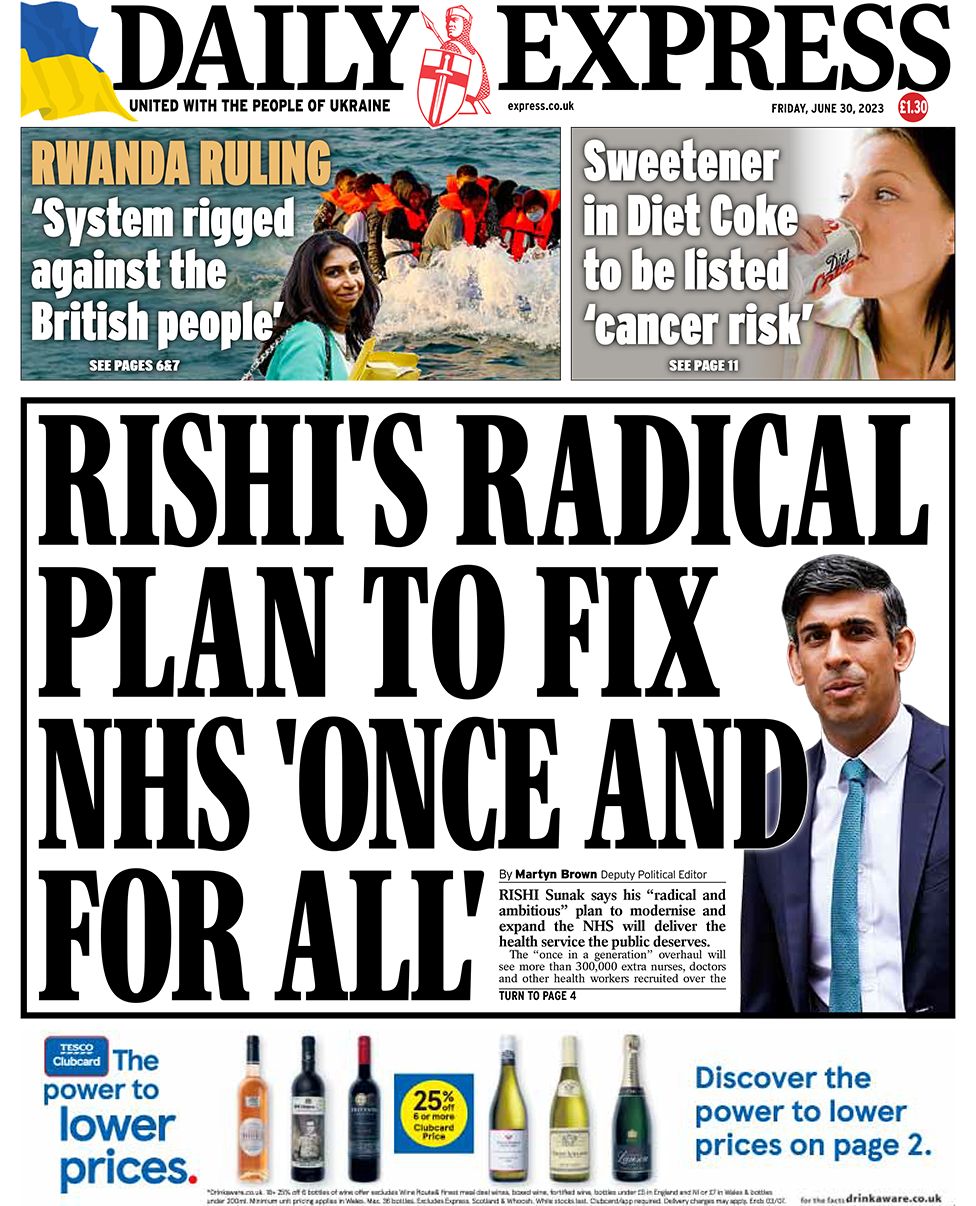 Rwanda policy unlawful and 'radical' NHS overhaul - BBC News