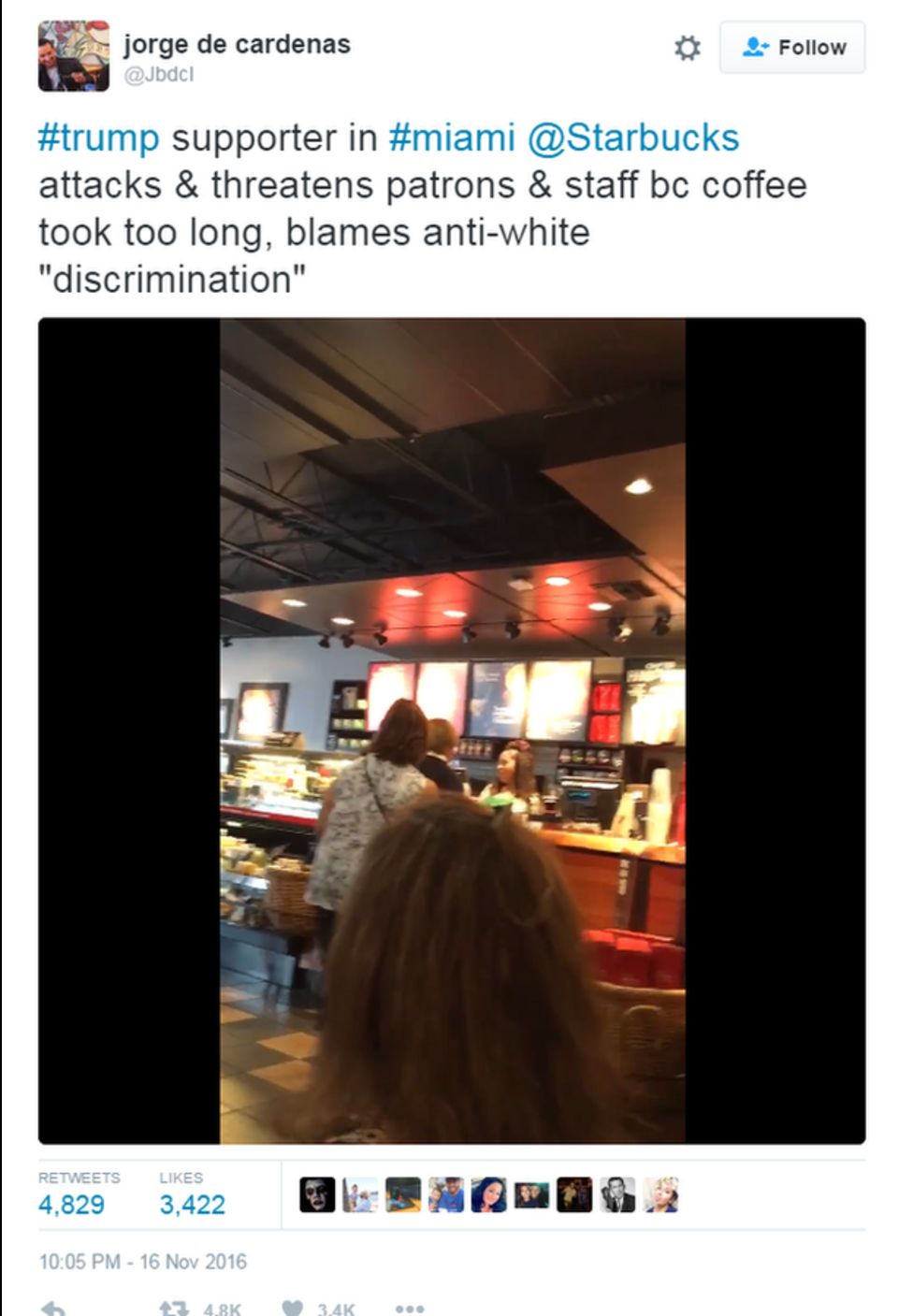 Trump and Starbucks: a tale of two cups - BBC News