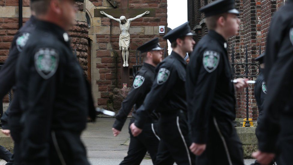 Orange Order: Warm welcome and tough talking as Catholic college opens ...