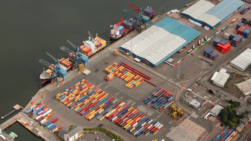 Greenock freight terminal to double capacity - BBC News