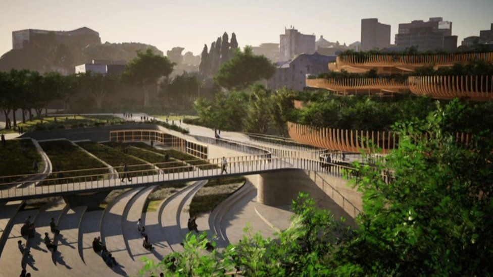 Nottingham Broadmarsh transformation vision unveiled - BBC News