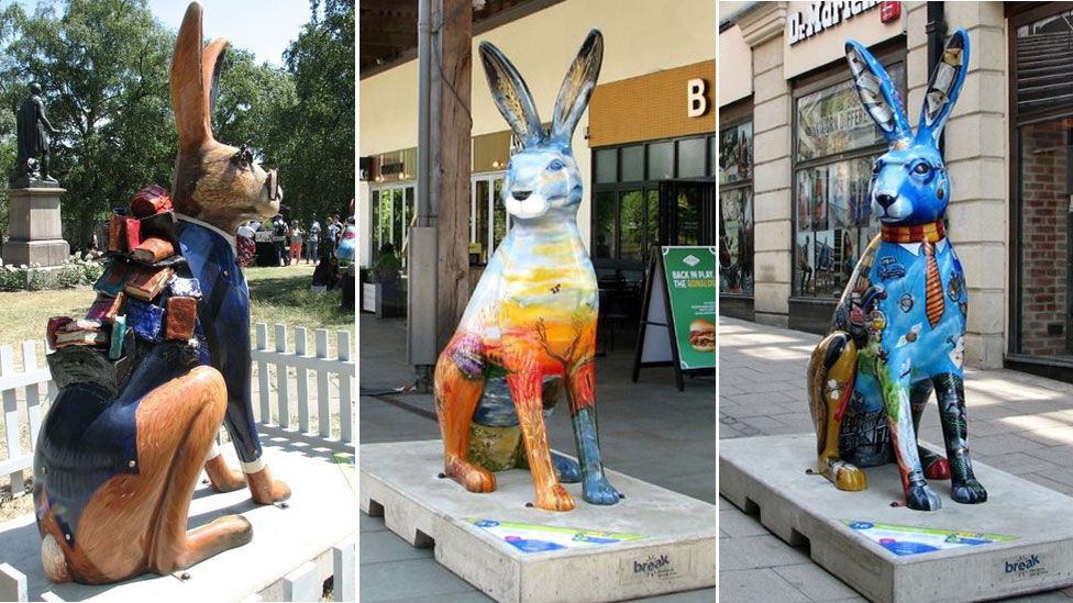 Norwich GoGoHares auction raises more than £400,000 - BBC News