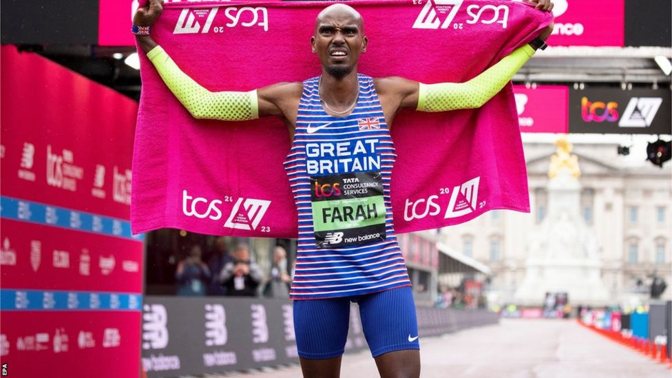 Mo Farah: Briton to finish career at Great North Run - BBC Sport